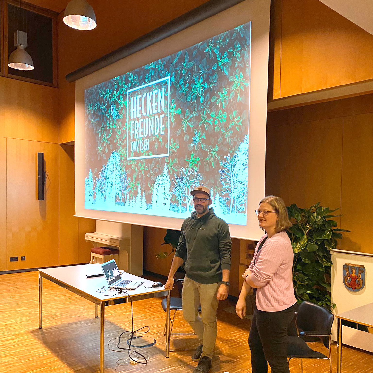 Unser Projekt Heckenlehrpfad - Resonanz in der Presse - OVV Isen